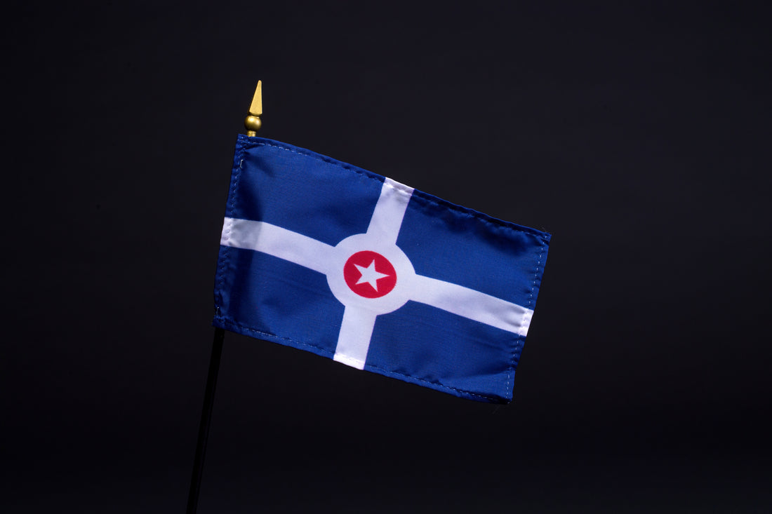 Indianapolis Flag 4" X 6" – Shop-IHS