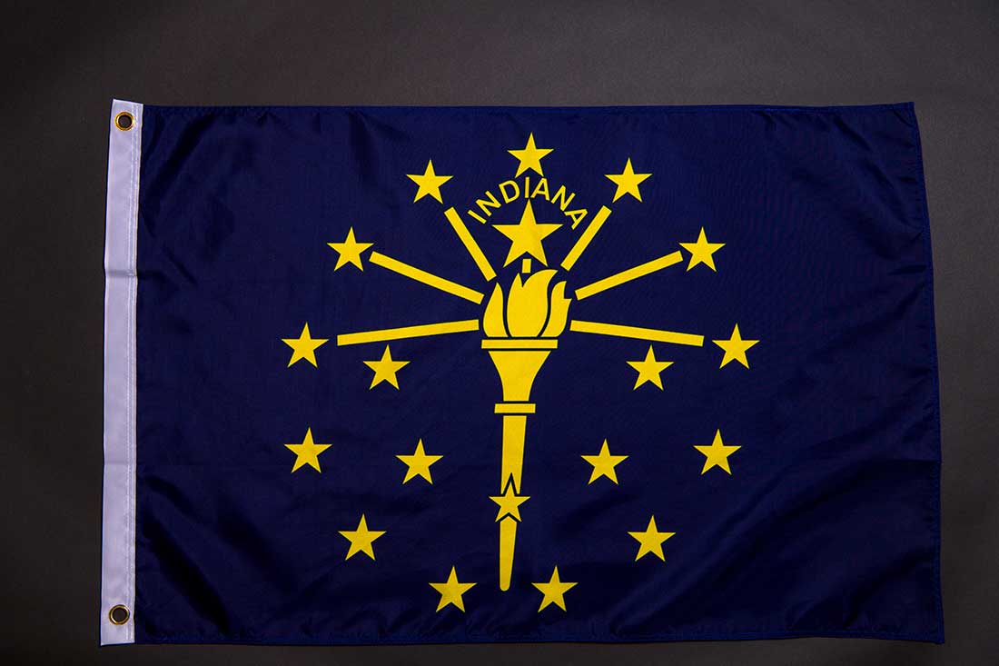 Indiana Flag 3 ft x 5 ft – Shop-IHS