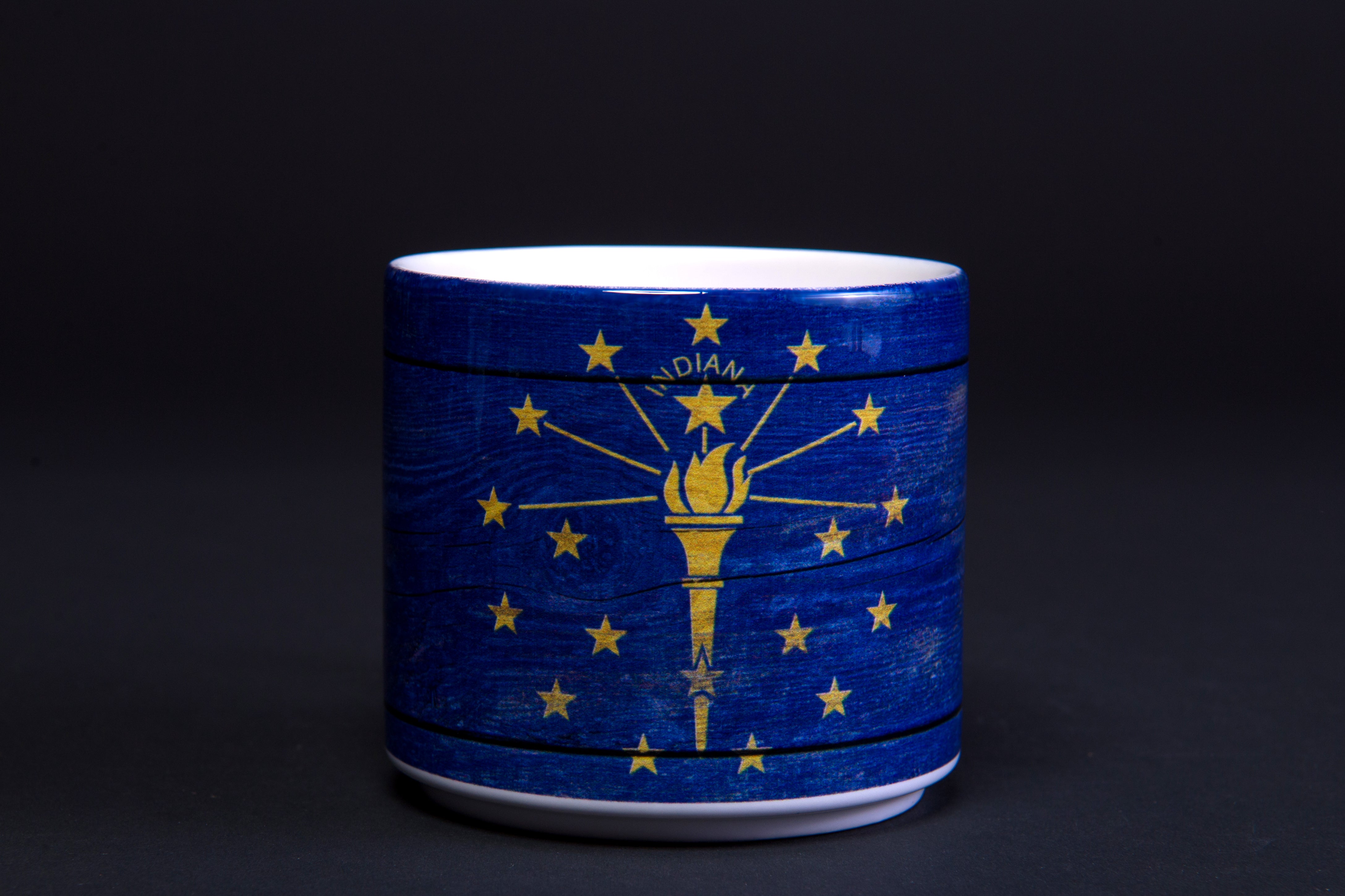 Mug Rustic Indiana State Flag – Shop-IHS